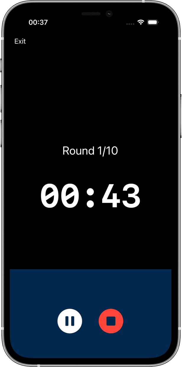 WODClock - CrossFit Workout Timer