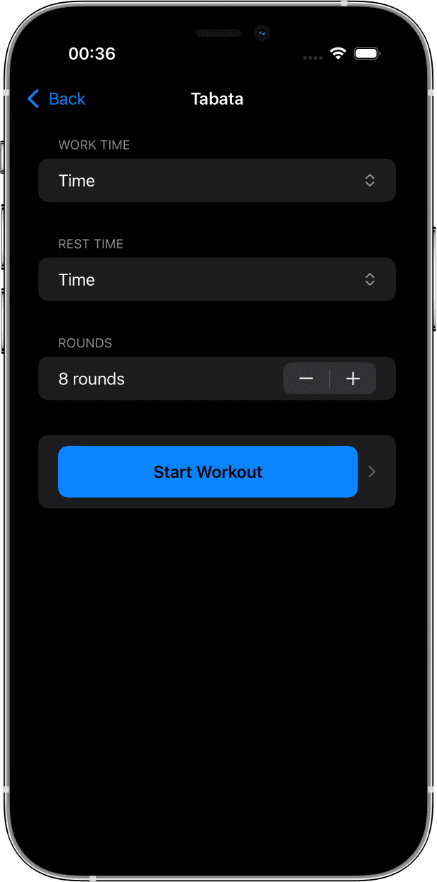 WODClock - CrossFit Workout Timer